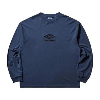 Umbro Homme, Sweatshirts et sweats &agrave; capuche, Bleu, Taille: L OG Logo Longsleeve T-shirt