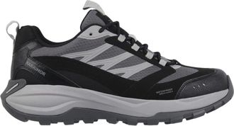 Reebok Nano X3 Sneaker f&uuml;r Herren, Leder, Runder Zeh, Flach (Grau/Schwarz)