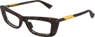 Bottega Veneta Femme, Accessoires, Brun, Taille: 55 MM Monture OEil-de-chat Oversize