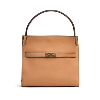 Tory Burch Femme, Sacs, Beige, Taille: ONE Size Sac &agrave; main en cuir beige avec sangles r&eacute;glables