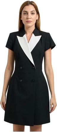 HUGO BOSS Femme, Robes, Noir, Taille: 42 FR Kazuna Blazer Dress