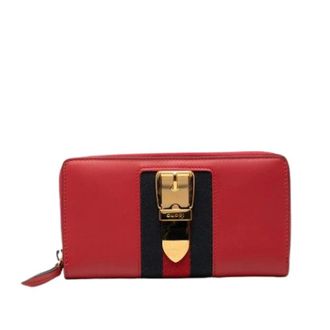 Gucci Portefeuille Long Pre-owned - Femme - Pre-owned - Rouge - Taille: ONE Size