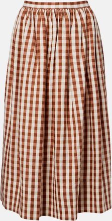 Faithfull The Brand Midirock Ida aus Leinen