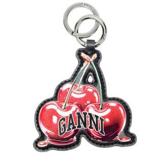 Ganni Cherry Keyring