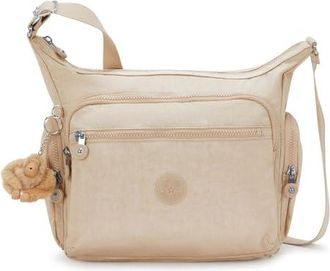 Kipling Gabbie Sac &agrave; Bandouli&egrave;re de Taille Moyenne, Inviting Grey (Gris)