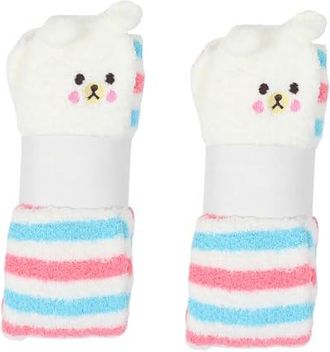 FOMIYES Bas De Chaussettes Polaire Corail Pour Femmes Chaussettes Douces Et Chaudes Jusqu Aux Genoux Pour Hiver