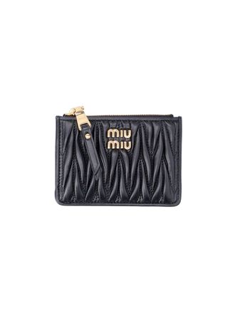 Miu Miu Quilted Nappa Card Holder