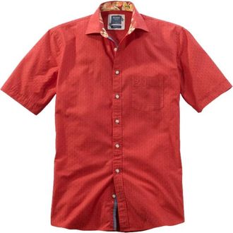 Olymp Freizeithemden - - Shirts - Herren - Rot - 2XL