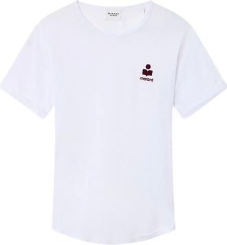Isabel Marant t-shirt Koldia à logo - Blanc