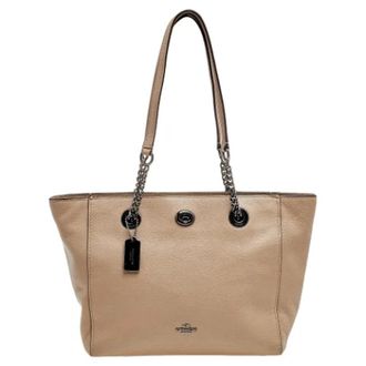 Coach Pre-owned Leder totes - - Pre-owned - Damen - Grau - ONE SIZE