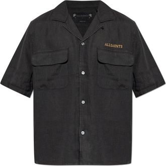 AllSaints Homme, Chemises, Noir, Taille: L Dunloe Shirt