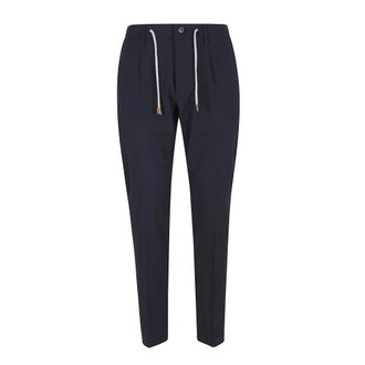 Eleventy Homme, Pantalons, Bleu, Taille: W33 Pantalon de Jogging Bleu