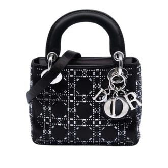 Dior Pre-owned Lady Dior - Femme - Pre-owned - Noir - Taille: ONE Size