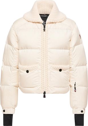 Moncler Moncler Jolie Wool-trimmed Insulated Ski Jacket, Women, White, Size: 00