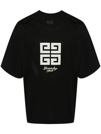 Givenchy t-shirt &agrave; motif 4G - Noir