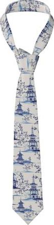 Generic Cravates Homme Tours Chinoises Classique Men Tie Confortable Cravate Pour Homme Pour &Eacute;v&eacute;nements Travail Mariage