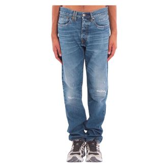 Cycle Standard Gerades Jeans mit Besch&auml;digungen - - Jeans - Herren - Blau - W30