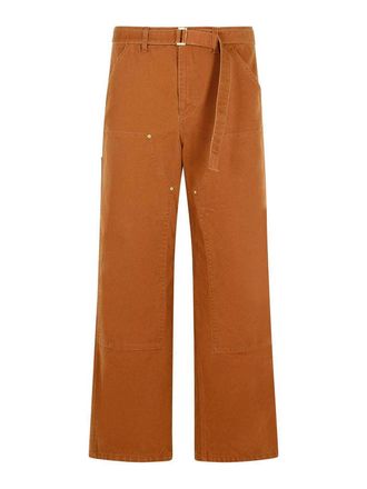 sacai Pantalons Décontractés - Marron