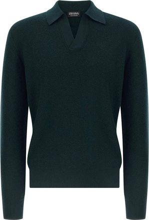 Ermenegildo Zegna Polo - Vert