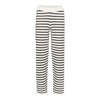 Saint Tropez Gestreifte Hose Ice - Stilvolles Modell - - Trousers - Damen - Mehrfarbig - S