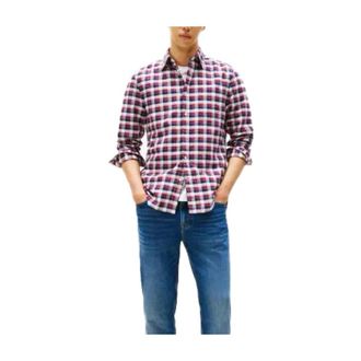 Tommy Hilfiger Heritage Oxford Tartan Shirt - - Shirts - Herren - Mehrfarbig - M