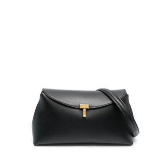 Toteme Femme, Sacs, Noir, Taille: ONE Size T-Lock Clutch