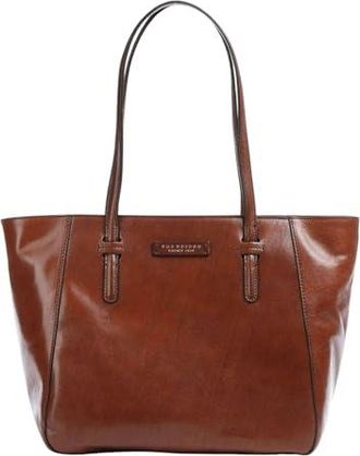 The Bridge Sac à Main 44115301 Shopper 100% Cuir Marron Taille Unique, marron, Taille unique