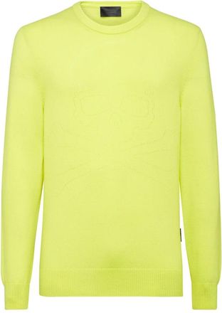 Philipp Plein Herren, Strickwaren, Gelb, 4XLGröße