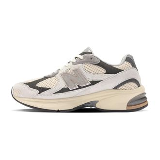 New Balance unisex, Chaussures, Multicolore, Taille: 41 1/2 EU Baskets Gris Blanc 2010 Style