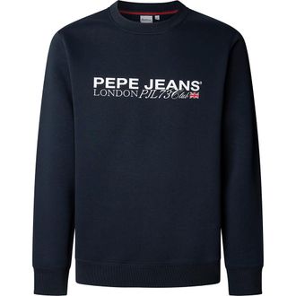 Pepe Jeans London Herren Matthew Crew Sweatshirt, Blau (Dulwich Blue), XL