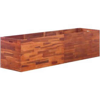vidaXL Vidaxl - Lit sur&eacute;lev&eacute; de jardin Bois dacacia 200x50x50 cm
