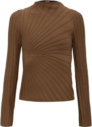 Cult Gaia Top Paulette - - Knitwear - Damen - Braun - XS