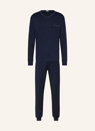 Mey Mey Schlafanzug Serie Pure Night blau