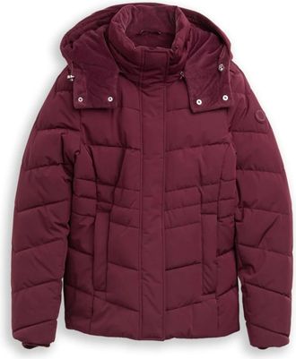 Tom Tailor Puffer-Jacke mit abnehmbarer Kapuze - - Jackets - Damen - Rot - S