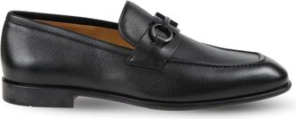 Ferragamo Homme, Chaussures, Bleu, Taille: 44 EU Mocassino Ornamento Gancini