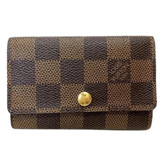 Louis Vuitton Pre-owned Multicles 6 Damier Fabric Key Case - - Pre-owned - Damen - Braun - ONE SIZE
