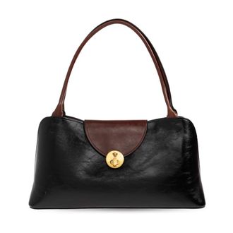 Versace Vivian Medium Ledertasche - - Bags - Damen - Schwarzk - ONE SIZE