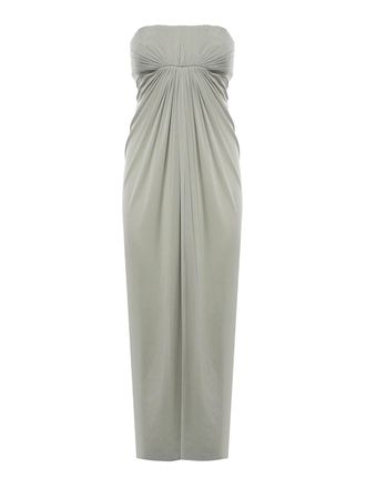 Alberta Ferretti Maxi Robe - Argent