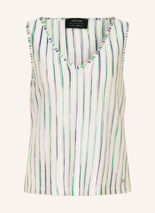 Marc Cain Stricktop Mit Glitzergarn pink