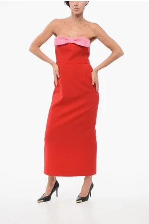 New Arrivals Off-the-shoulder ELEA Dress with Bow size 44