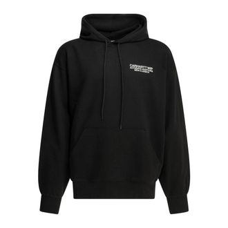 Carhartt Work in Progress Hooded Sean Hamilton Sweat - - Sweatshirts & Hoodies - Herren - Schwarzk - S