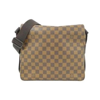 Louis Vuitton Pre-owned Sac bandouli&egrave;re Naviglio Damier - Femme - Pre-owned - Brun - Taille: ONE Size