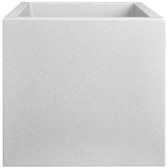 ELHO Vivo Next Square 30 Bac a fleurs - Gris - &oslash; 30 x h 29 cm - int&eacute;rieurext&eacute;rieur - 100% recycl&eacute;