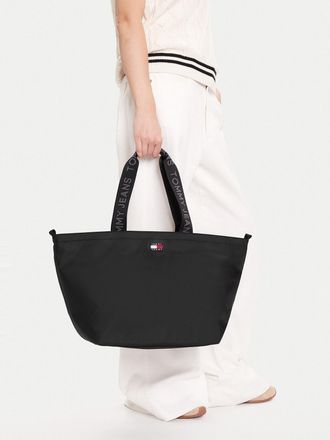 Tommy Jeans Tasche Tommy Jeans Ess Daily Tote AW0AW17891 Schwarz