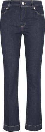 Sportmax Femme, Jeans, Bleu, Taille: W30 Jean Coupe Droite