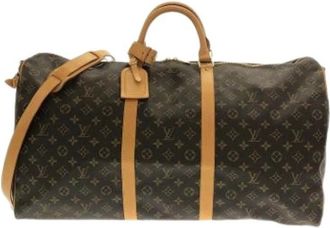 Louis Vuitton unisex, Pre-owned, Brun, Taille: ONE Size Sac Week-end en Toile Pre-owned