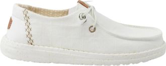 Hey Dude Femme, Chaussures, Blanc, Taille: 40 EU Wendy Lace-Up