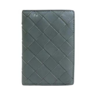 Bottega Veneta Porte-cartes Pre-owned - Femme - Pre-owned - Gris - Taille: ONE Size