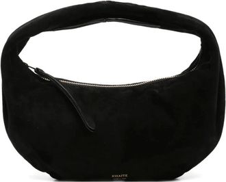 Khaite Femme, Sacs, Noir, Taille: ONE Size Sac bandouli&egrave;re Crescent