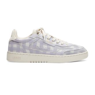 Axel Arigato Homme, Chaussures, Bleu, Taille: 39 EU Dice T-Toe Gingham Baskets